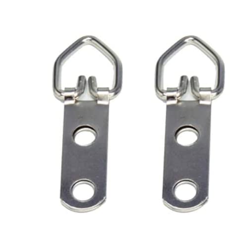 Framing Hardware Durable Iron D Ring Picture Hangers (10-Pack) with ...