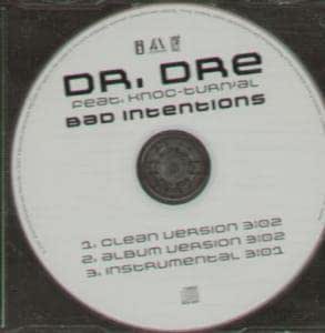 Bad Intentions: Dr Dre: Amazon.es: CD y vinilos}