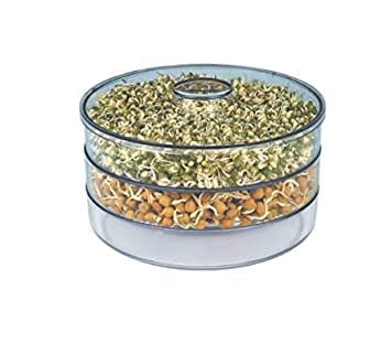 AMEY Sprout Maker |Hygienic Sprout Maker Box with 3Container | Organic ...