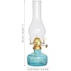 Amazon.com: GXFCCYXT 2 Pcs Chamber Oil Lamp Blue Vintage Glass Clear ...