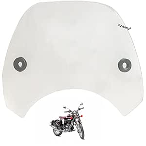 Ozango Bike Plastic Windscreen Visor Front Windshield Wind Deflectors ...