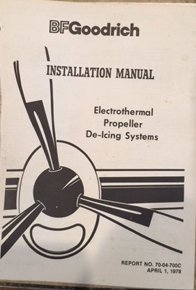 Installation Manual Electrothermal Propeller De-Icing Systems: B F ...