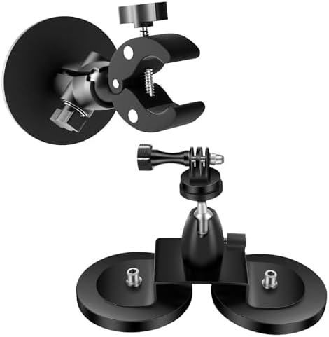 Amazon.com : usmallbee Selfie Stick Mount, Magnetic Super Camera Clamp ...