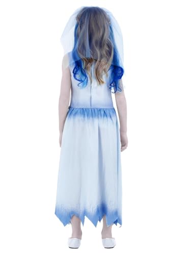 Emily Corpse Bride Costume 7-9 Years – BigaMart