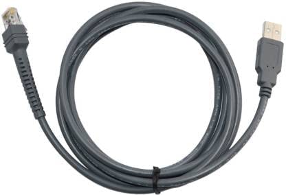USB Cable for Scanner Zebra DS2208 1D 2D Handheld Barcode Scanner (1.8 ...