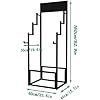 Amazon.com: QJSZMEI Sample Carpets Display Rack, Rug Display Rack ...