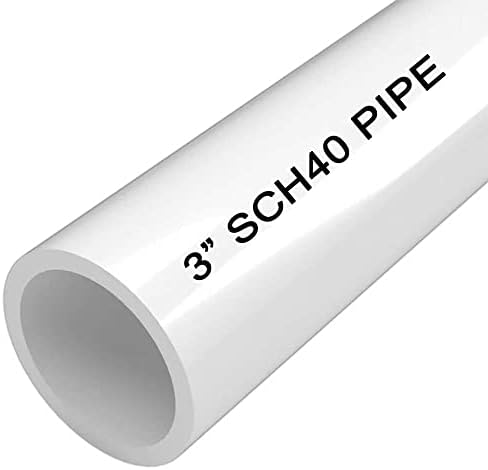 Amazon.com: 3" Schedule 40 PVC Pipe (Cut to Custom Lengths) : Tools ...