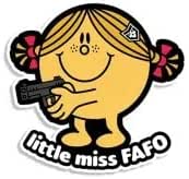 Amazon.com - PatchOps Parody Miss FAFO Vinyl Decal Sticker