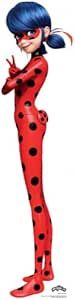 Amazon.com: SC4041 Miraculous Lady Bug Cardboard Cutout Standup : Home ...