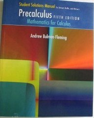 Student Solutions Manual for Stewart/Redlin/Watson's Precalculus ...