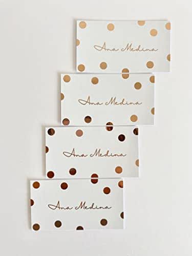 Paquete de 20 Name Tags/Tarjetas personalizadas/Tags personalizados ...