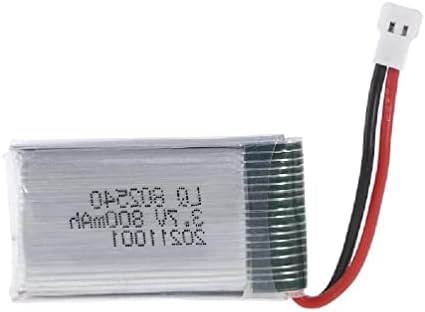 3.7V 800mAh Lipo Battery 802540 Lithium-ion Battery for SYMA X5C X5C-1 ...