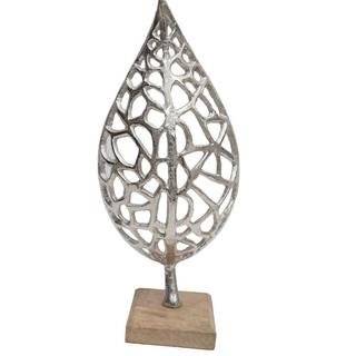 Table Top Leaf On Wooden Base by TrenDec : Amazon.in: Home & Kitchen