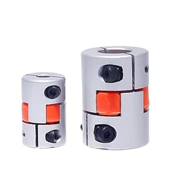 D20 L30 Flexible plum clamp coupler shaft size Jaw shaft coupling 4/5/6 ...
