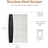 Amazon.com: Amazon Basics Multi-Purpose Stainless Steel Scraper/Chopper ...