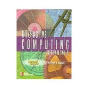 Microsoft Word 97 (Interactive Computing Series): Laudon, Kenneth C ...