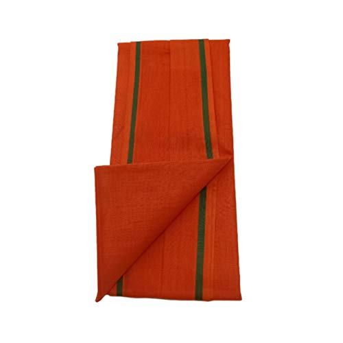 B.H Orange Cotton gamcha Full Size : Amazon.in: Home & Kitchen
