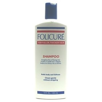 Amazon.com : Folicure Shampoo 12oz For Fuller Thicker Hair (3 Pack ...
