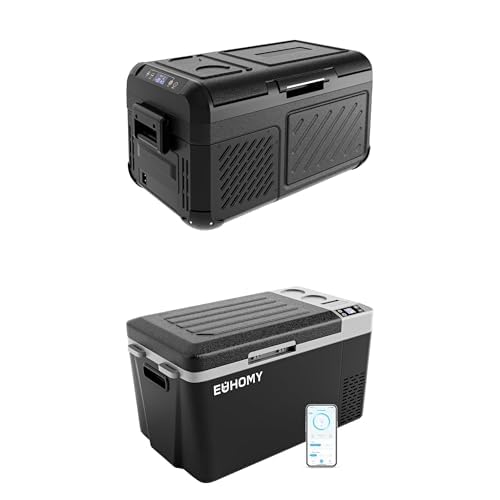 EUHOMY 12 Volt 19 QT and 24 QT Portable Freezers and Refrigerators ...