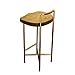 Amazon.com: Vintage Bar Stools, Wooden Barstools With Low Backs, Home ...