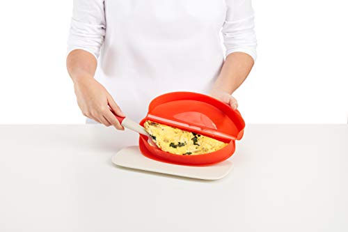Lekue Omelette Maker, Model # , Red Small | Gourmetian