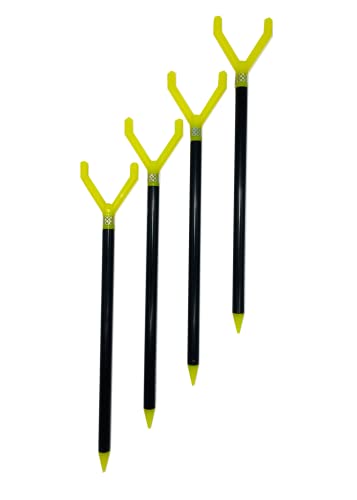 Snapklik.com : Fishin Stix 30 Extendable Trident Rod Holder 4 Pack