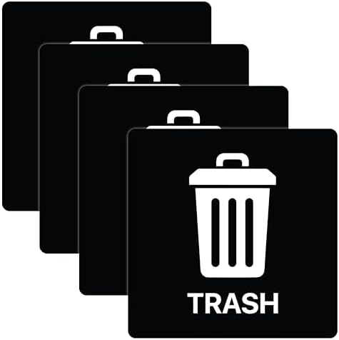 Amazon.com: Sticky Expressions | Trash Stickers (4 Pack) – Strong ...