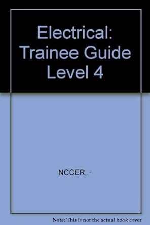 Electrical: Nccer: 9780130148520: Amazon.com: Books