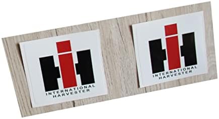 Eil Bulldog Versand IHC Aufkleber Traktor 2x International Logo Emblem ...