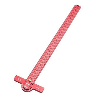 DAUERHAFT Crafting T Square Ruler, Woodworking Scriber T Square Ruler ...