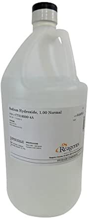 Reagents C7318500-4A Sodium Hydroxide, 1.0N Standardized, Grade, 4 L ...