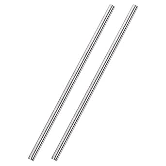 Amazon.com: uxcell 6mm x 300mm 304 Stainless Steel Solid Round Rod for DIY Craft - 2pcs ...