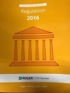 ROGER CPA REVIEW REGULATION 2016: Roger Philipp: Amazon.com: Books