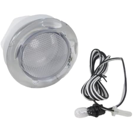 Amazon.com: Spa Hot Tub Clear Light Lens 5" Face Waterway How to Video ...