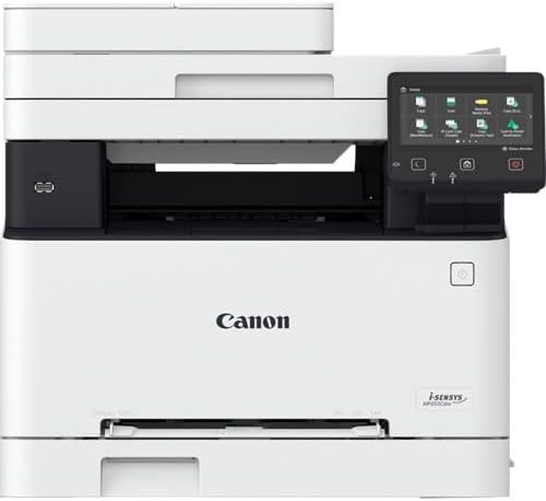 Canon I-SENSYS MF655CDW A4 Colour Multifunction Laser Printer 21PPM ...