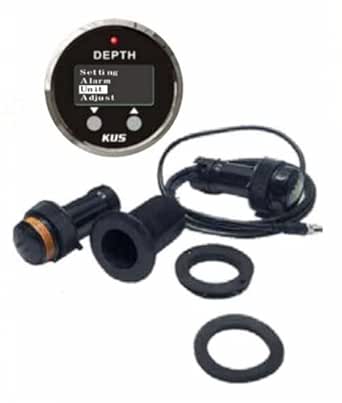 Amazon.com: Marine Boat 75mm Depth sensors and 52mm Depth Meters ...