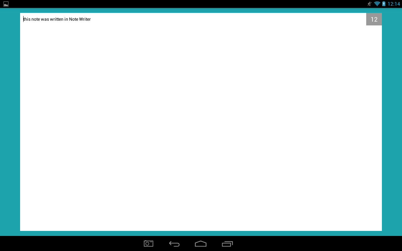 Note Writer: app su Amazon Appstore