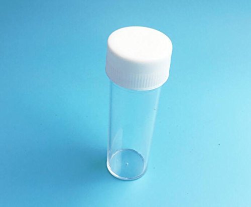 12 Pcs 25ml Sample Plastic Containers Bottles with Caps,Transparent ...