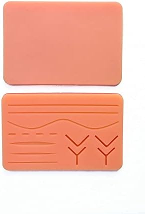 Mediwave 3 Layer Skin Suture Training Practice Pad and 1 Custom Wound ...