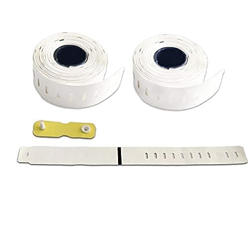 PAPER COMBINES Thermal Paper Printable Wristband Roll with Glue ...