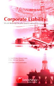 Butterworths Corporate Manslaughter Service: Forlin, Gerard ...