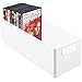 mDesign DVD storage box set of 4 - DVD storage system with handle ...