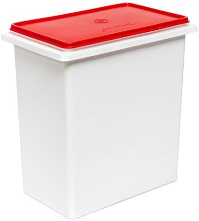 Buy Tupperware TRK085 Plastic Rice Keeper - 5 kg, Red. Online at Low ...