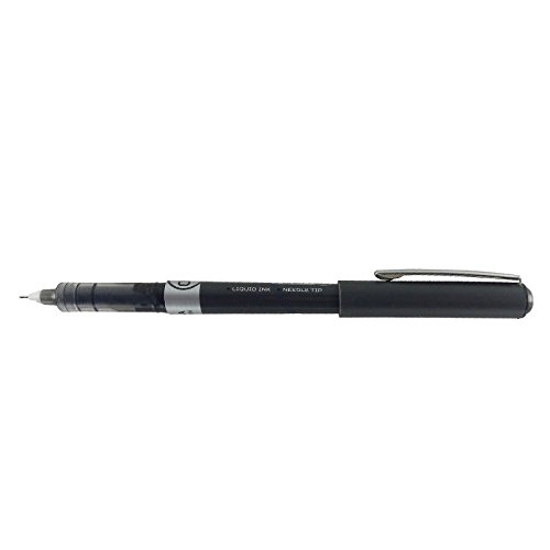 Hauser Tech-5 Liquid Ink Black Pen Pack of - 8 : Amazon.in: Office Products