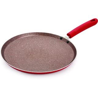 Buy Fabkitchen Pixxon Series Premium Granite Red Non-Stick Flat Tawa ...