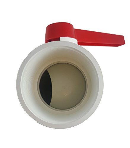 PVC Compact Ball Valve - 4" - Threaded - Sanipro - Commercial Valves ...