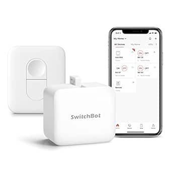 Switchbot Smart Switch Button Pusher (Bluetooth) with Remote ...