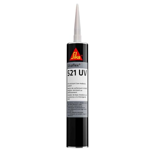 Sikaflex 521, White, UV Resistant Low Modulus Sealant, 300ml Cartridge ...