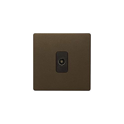 Hamilton LiteStat 8RBCTVB TV/Sat Outlet Black Richmond Bronze : Amazon ...