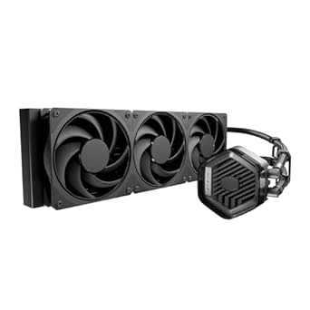 Amazon.com: Cooler Master 360 Atmos Stealth High Performance Close-Loop ...